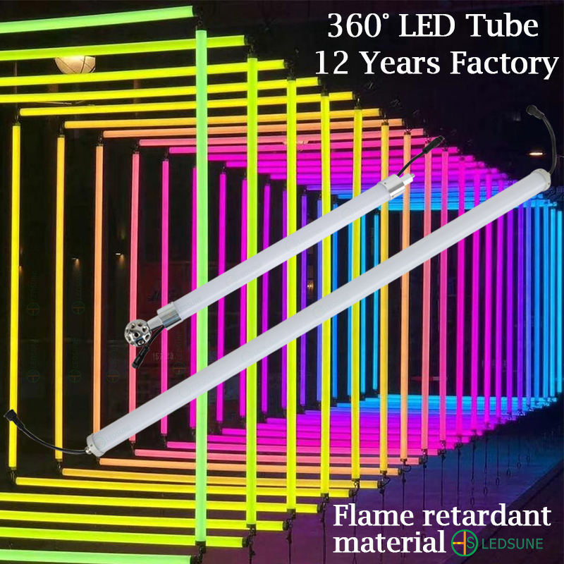 360° Pixel LED Tube Light Manufacturer for Club & Event Projects